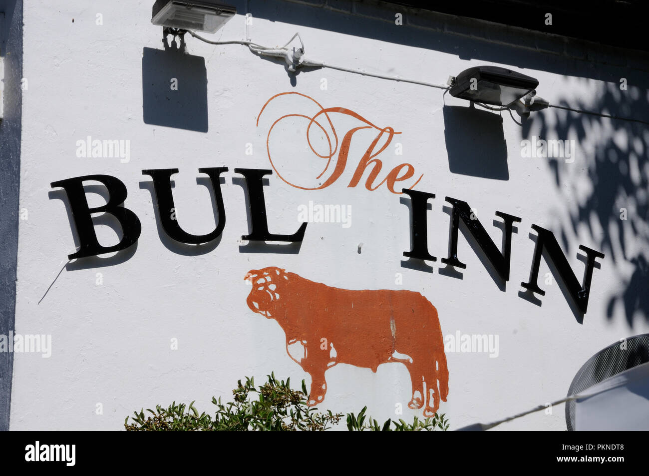 The Bull Inn, High Street, Whitwell, Hertfordshire. A local legend has ...