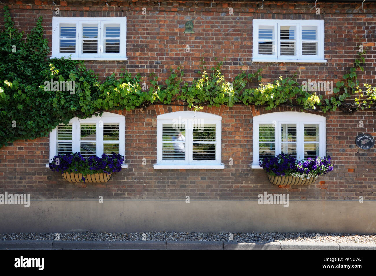 Rose Cottage, Whitwell, Hertfordshire Stock Photo - Alamy