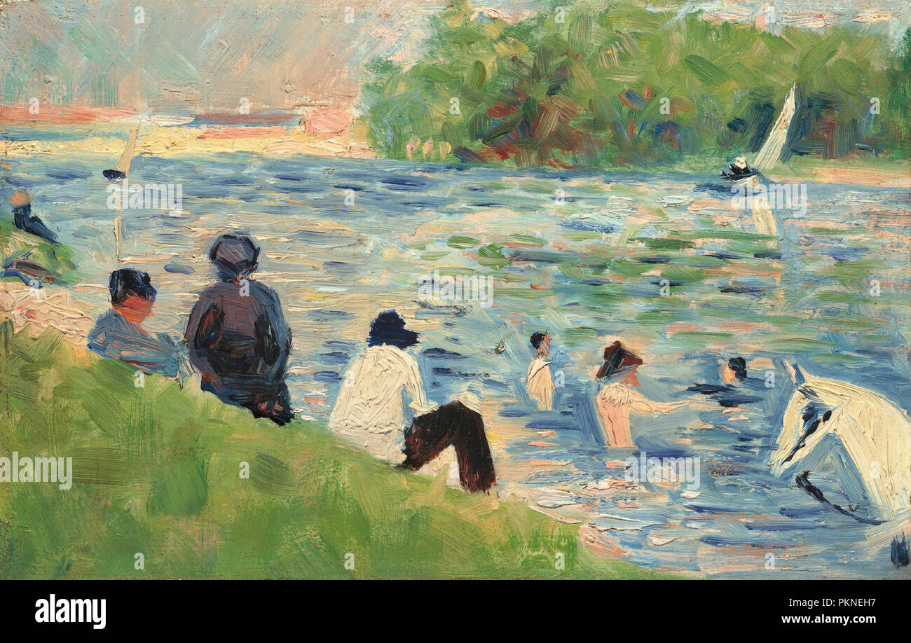 Seurat national gallery hi-res stock photography and images - Alamy