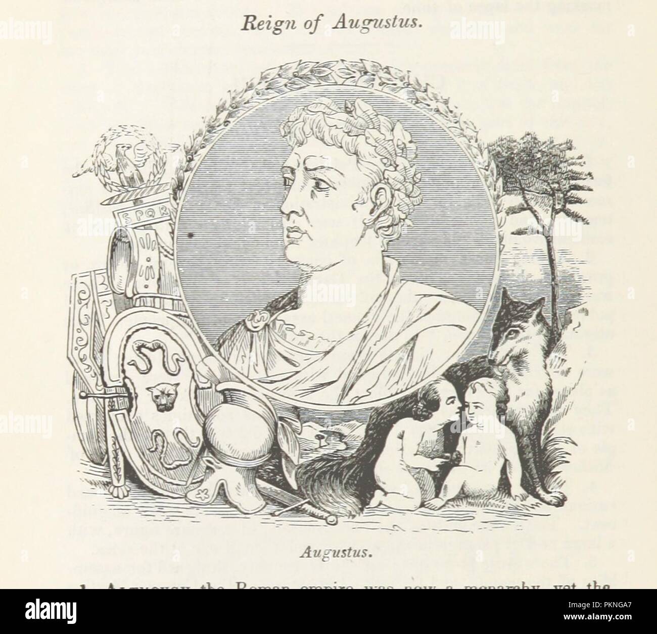 Pictorial history ancient rome sketches hi-res stock photography and ...