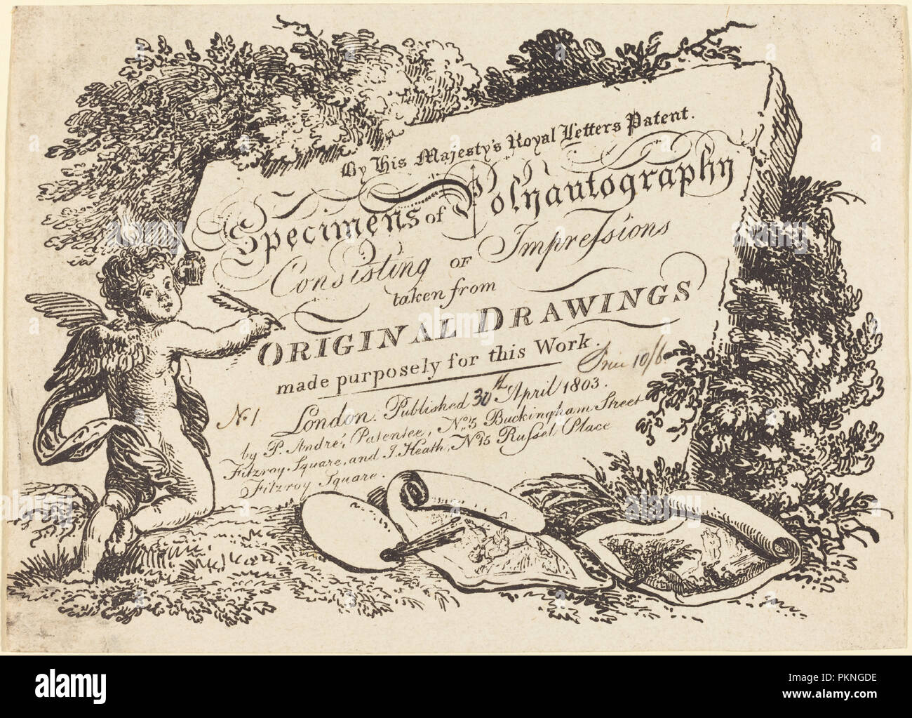 Title Page. Dated: 1803. Medium: pen-and-tusche lithograph. Museum ...