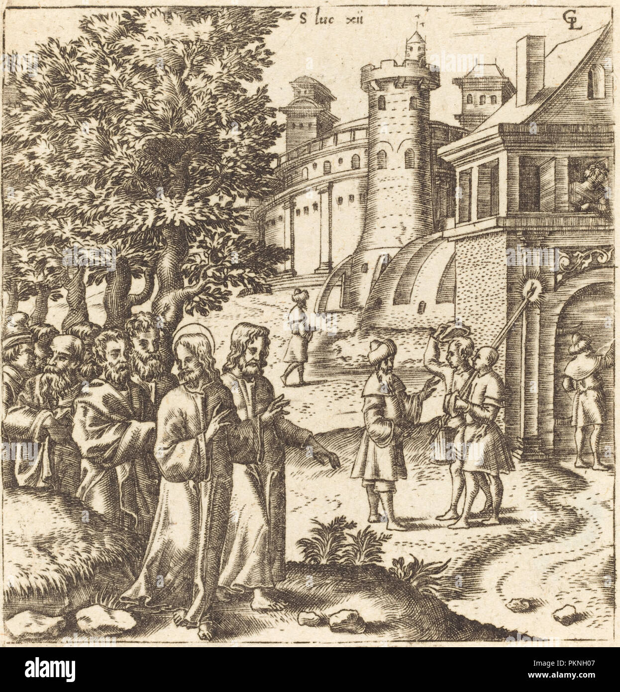 Jesus teaching the multitude hi-res stock photography and images - Alamy