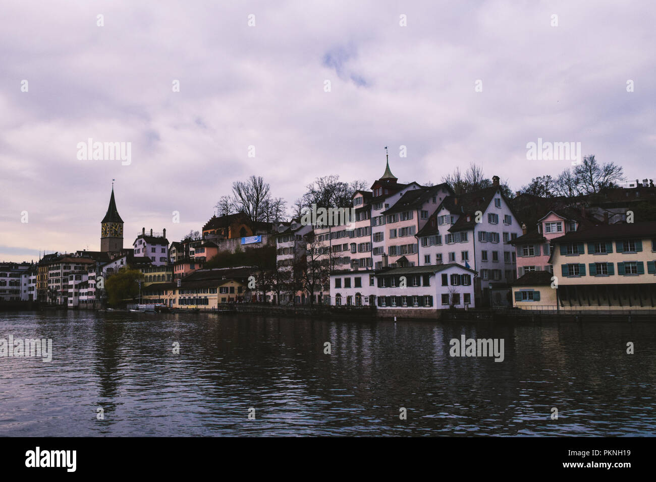 Buildings on the limmat river hi-res stock photography and images - Alamy