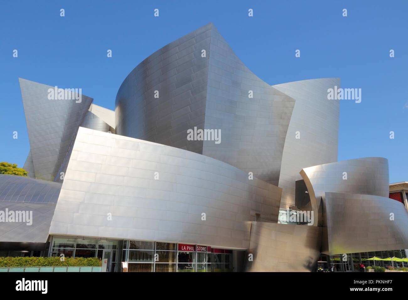 LOS ANGELES, USA - APRIL 5, 2014: Walt Disney Concert Hall in Los ...
