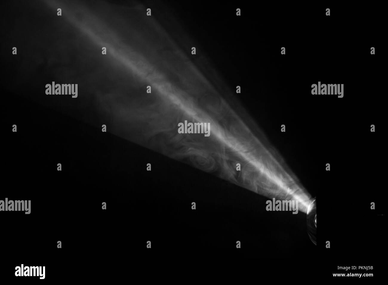 black and white color . projector beautiful spotlight . wide lens ...