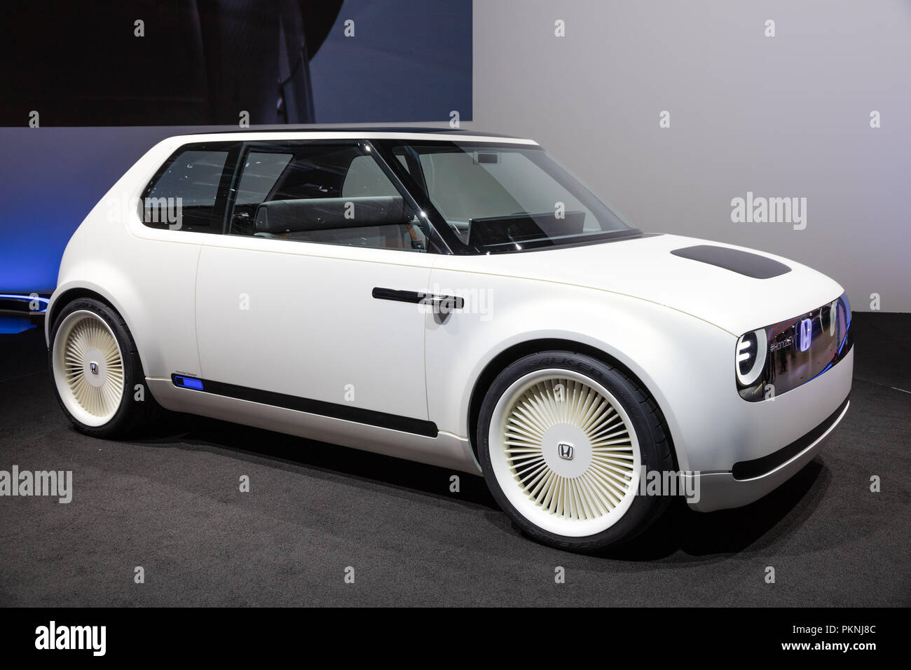 FRANKFURT, GERMANY - SEP 13, 2017: Honda Urban EV Concept car showcased ...