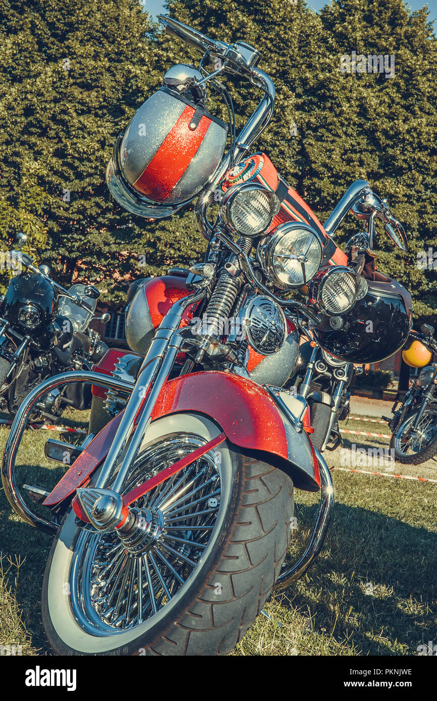 Moto Americana OLD Style Stock Photo - Alamy