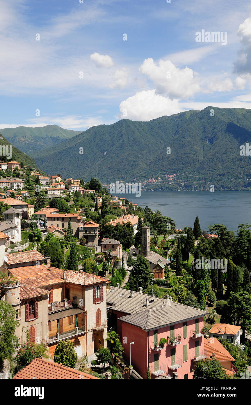 Italy, Lombardy, Lake Como, lake views from Moltrasio Stock Photo - Alamy