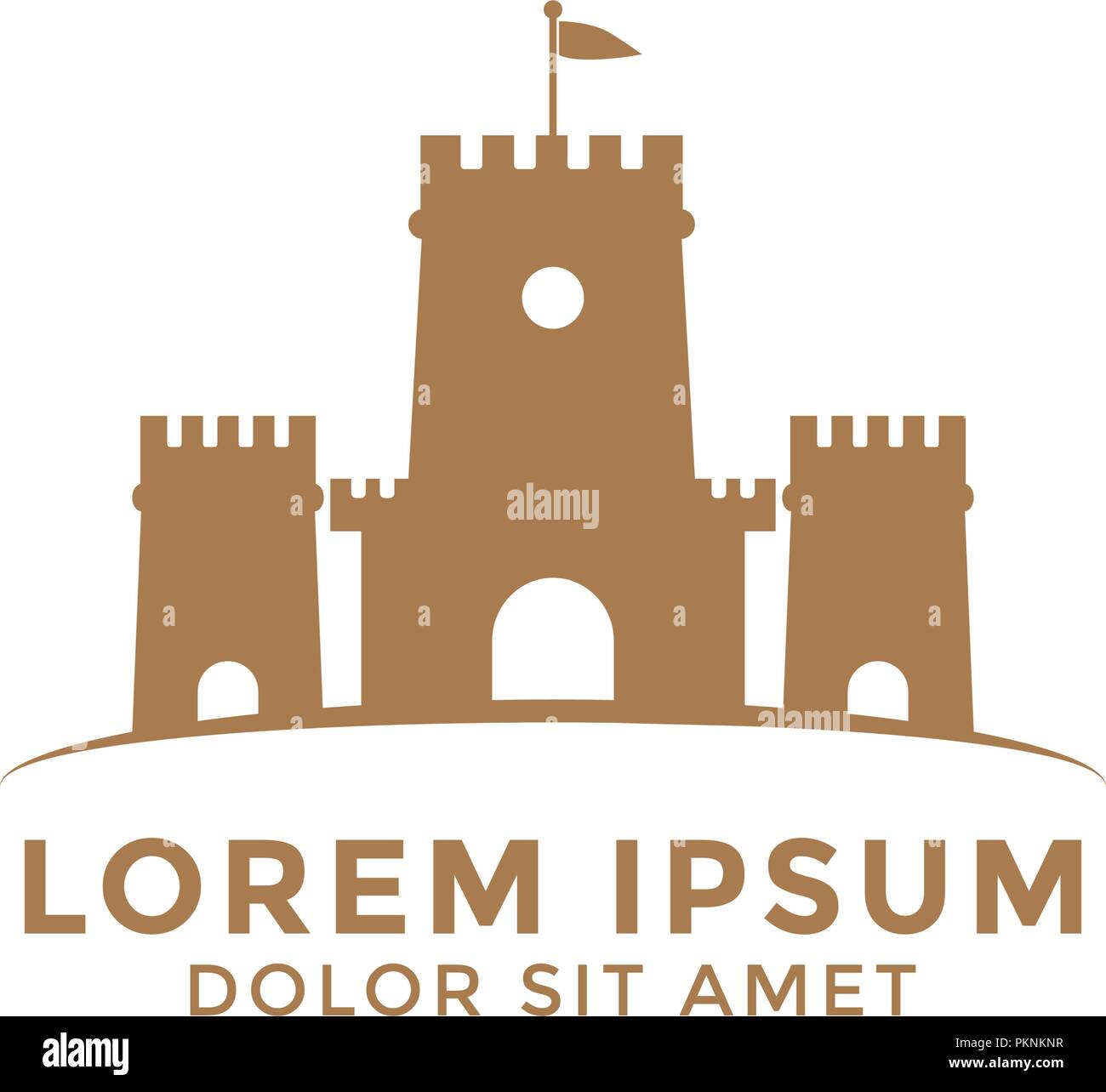 Modern fortress Stock Vector Images - Alamy