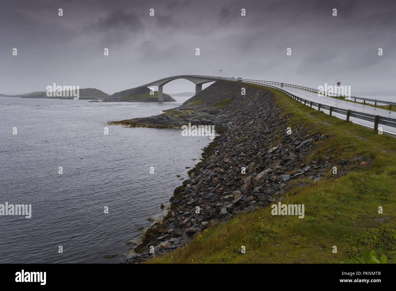 Storseisundet bridge storm hi-res stock photography and images - Alamy