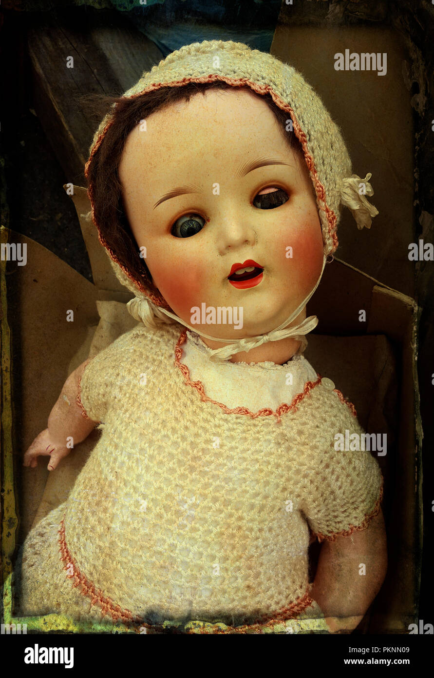 Old doll hi-res stock photography and images - Alamy