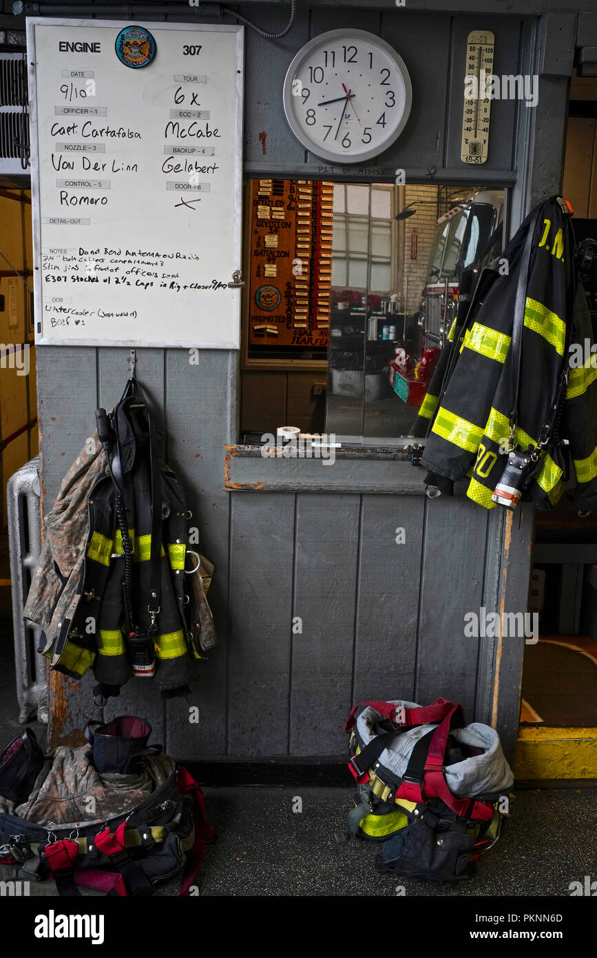 Firefighter safety gear Stock Photo - Alamy