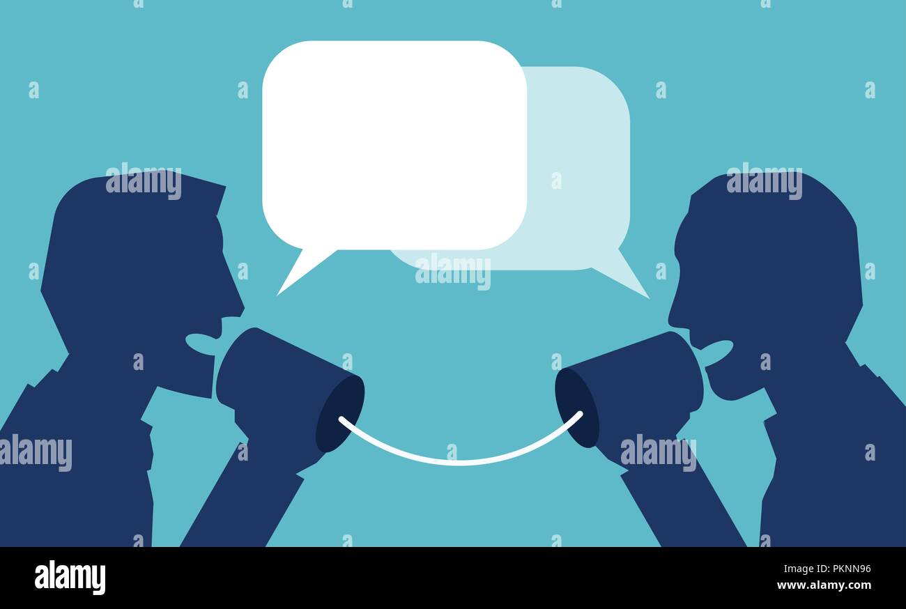 Vector of communication in business concept Stock Vector Image & Art ...