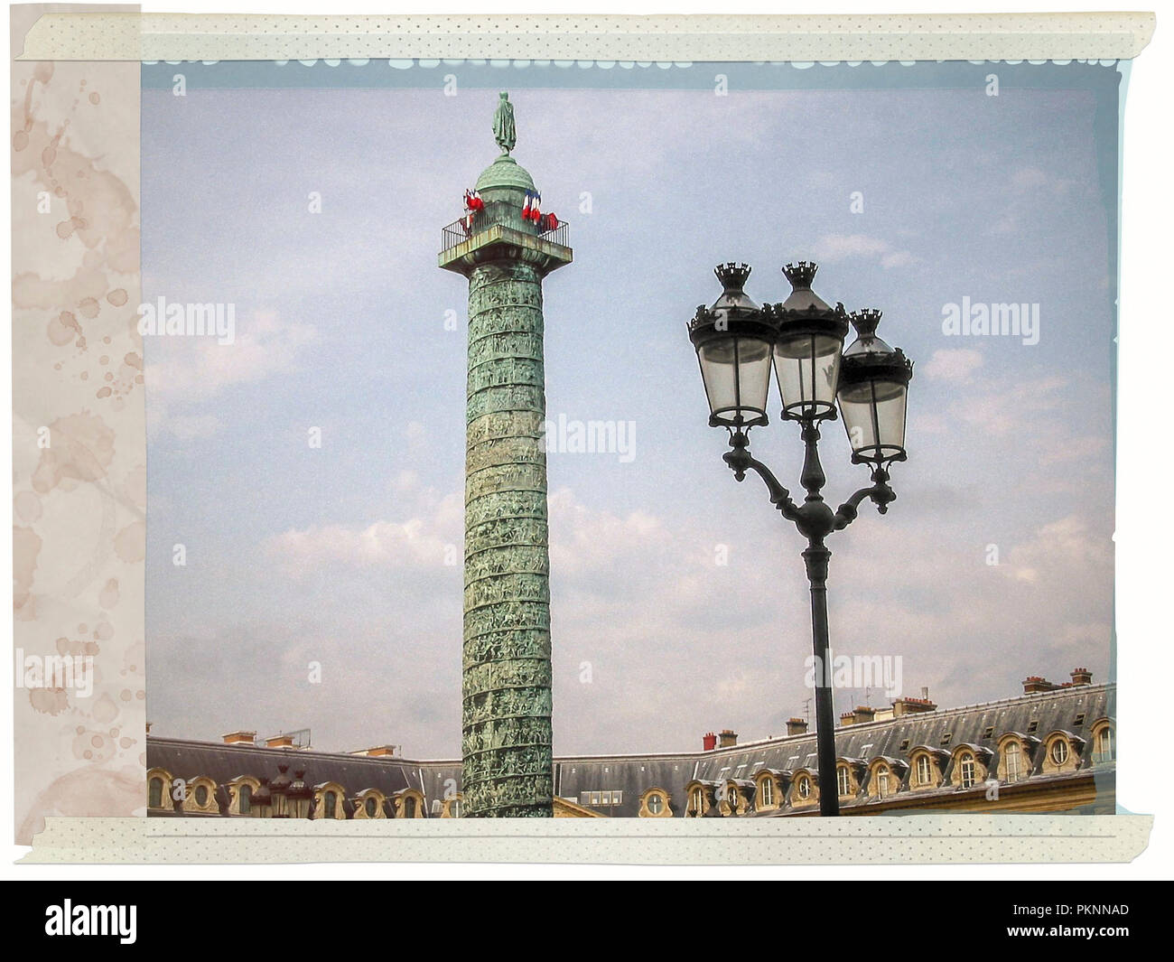 Napoleon column place vendome hi-res stock photography and images - Alamy