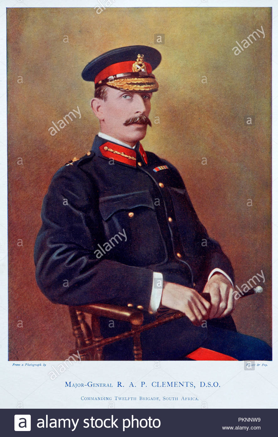 Major-General R.A.P. Clements, 1855 – 1909, commonly known as R. A. P ...