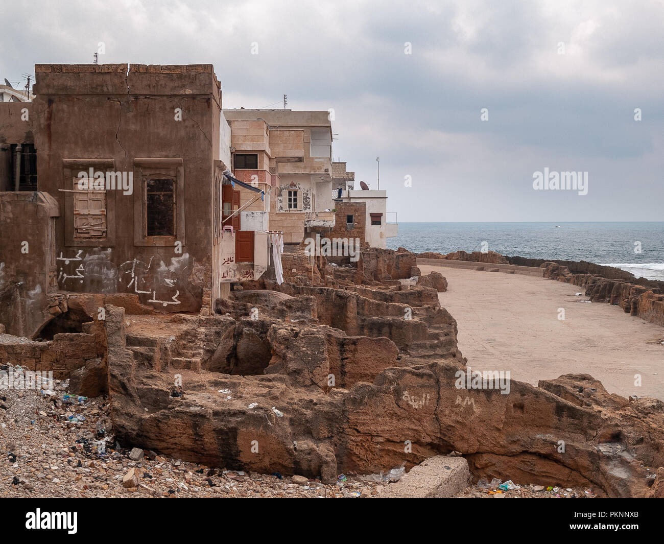 Arwad (Arados) is the only inhabited island in Syria. It is located in ...