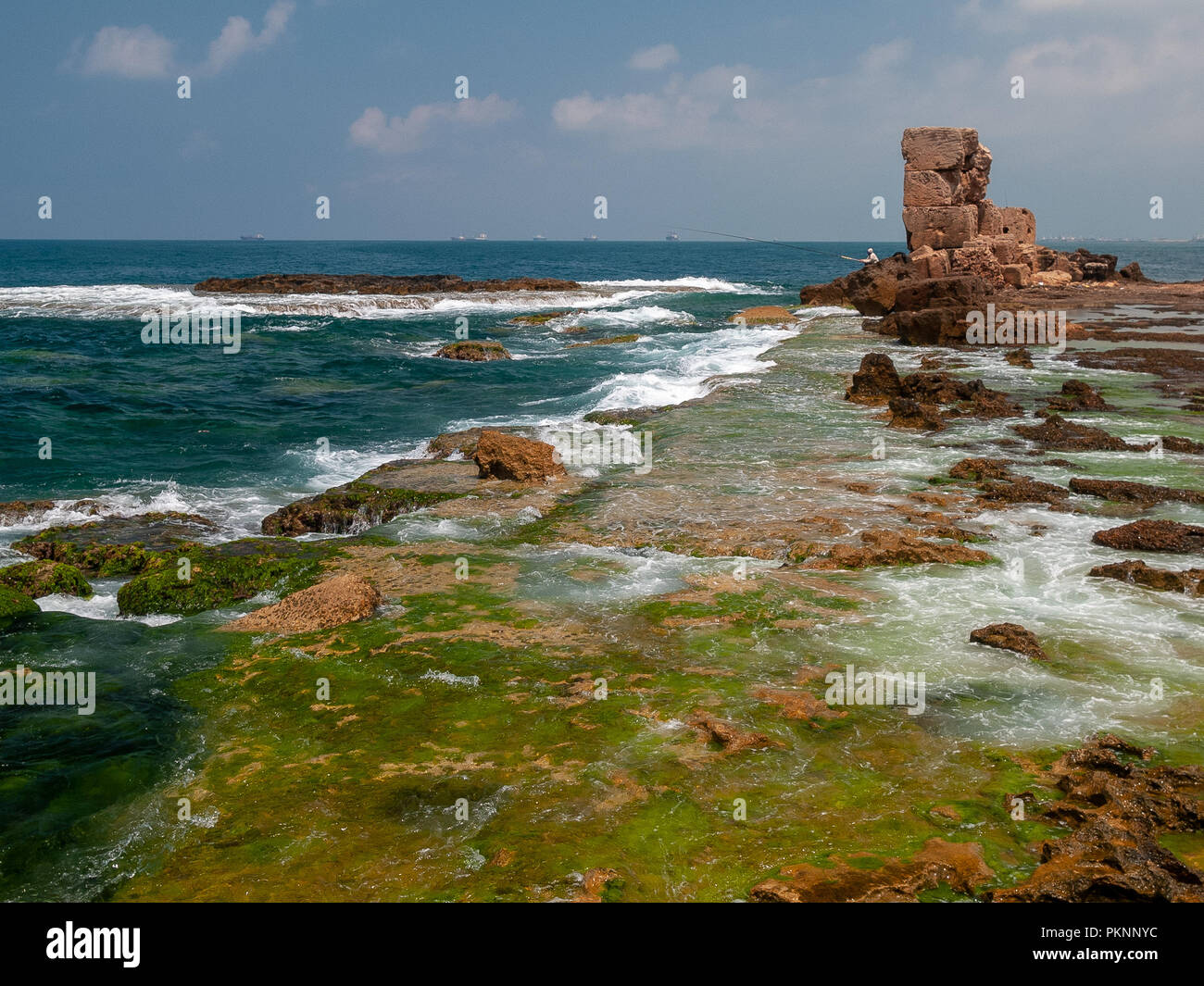 Arwad (Arados) is the only inhabited island in Syria. It is located in ...