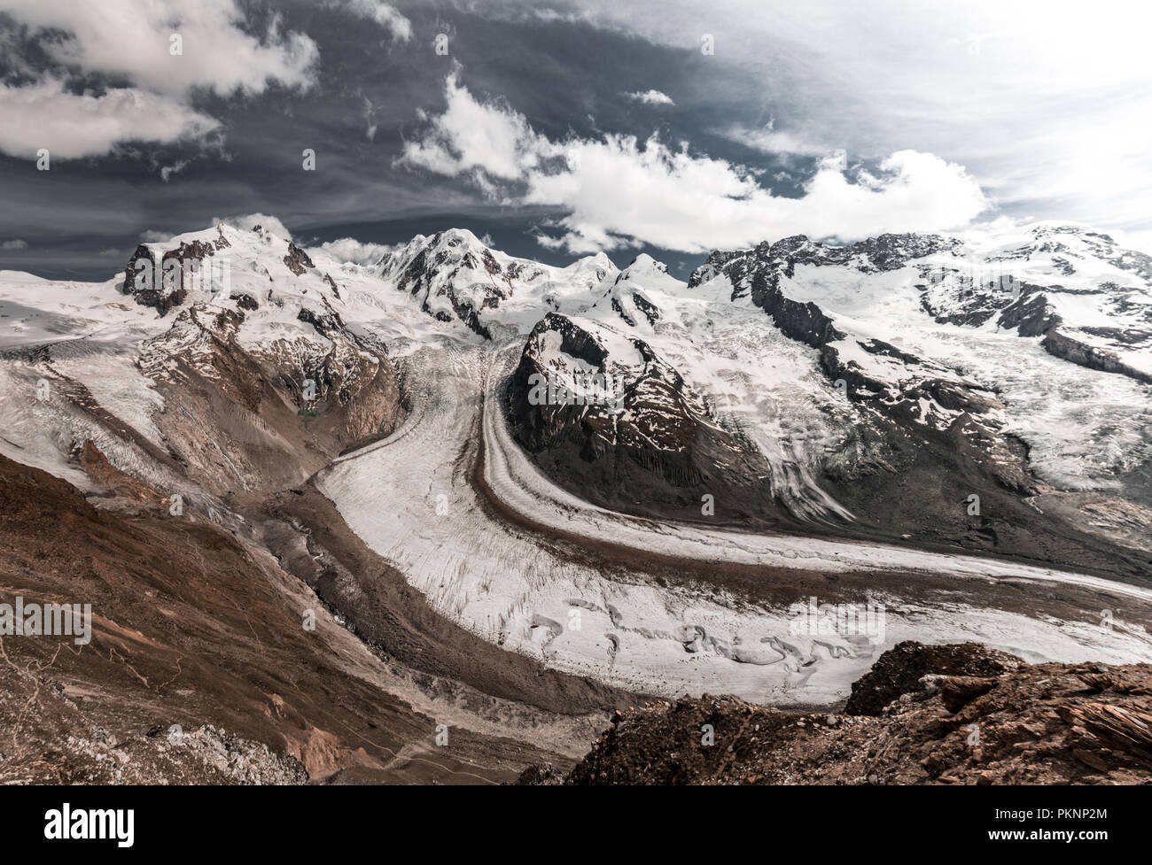 Gornergletscher hi-res stock photography and images - Alamy