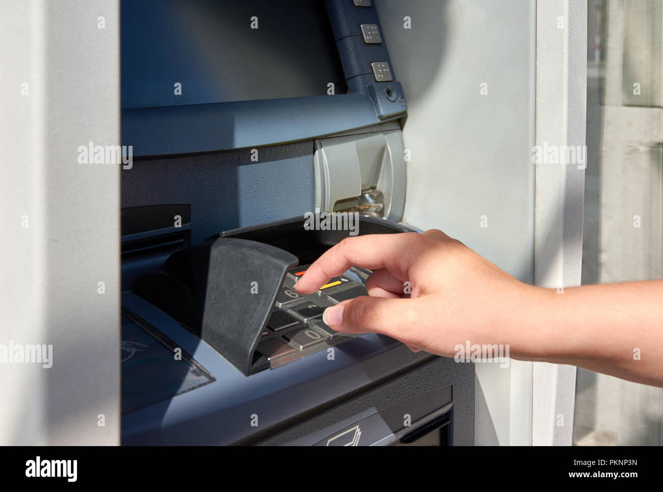 Tapping keyboard hi-res stock photography and images - Alamy