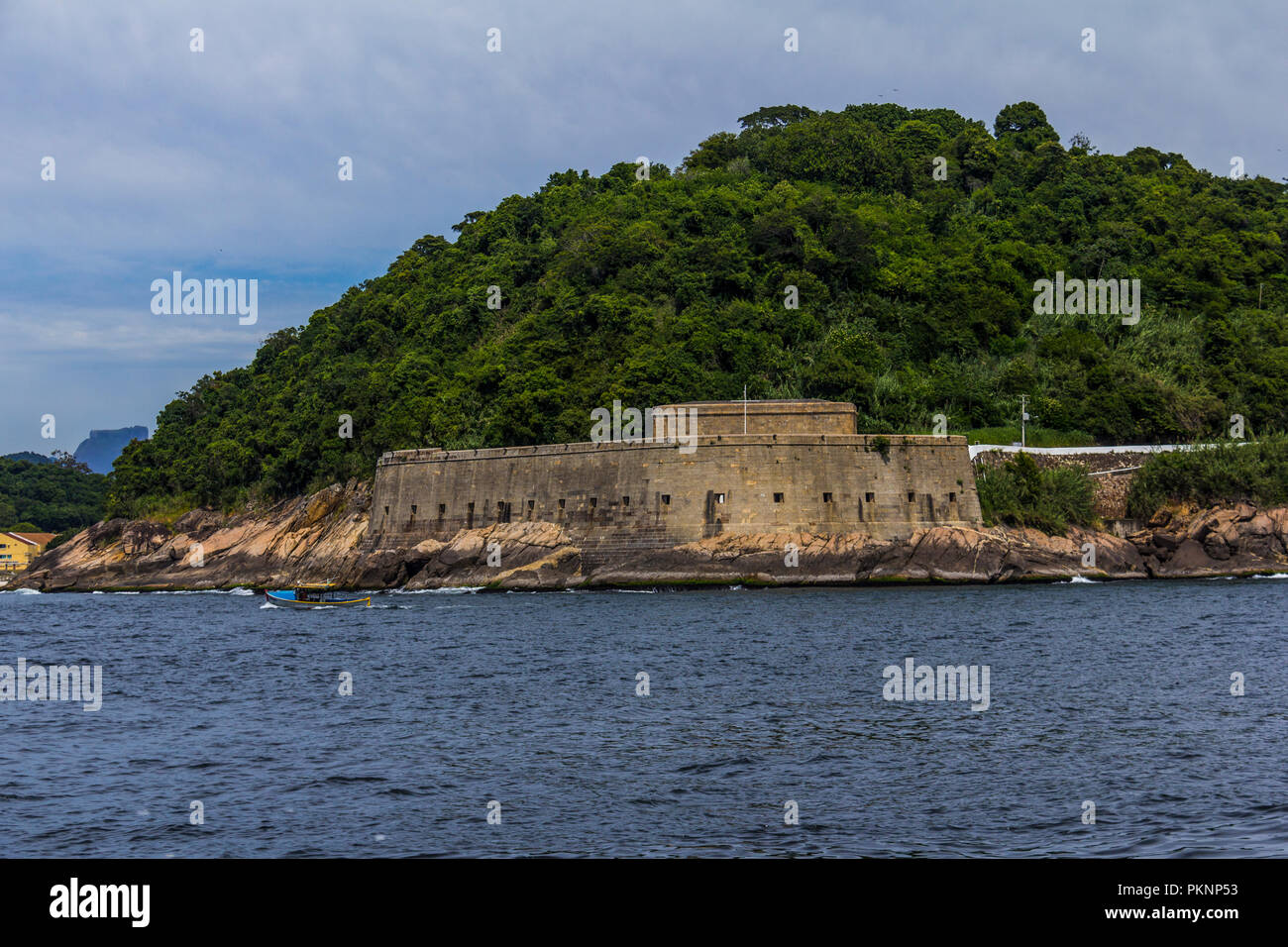 Ancient fortress by the sea Stock Photo - Alamy