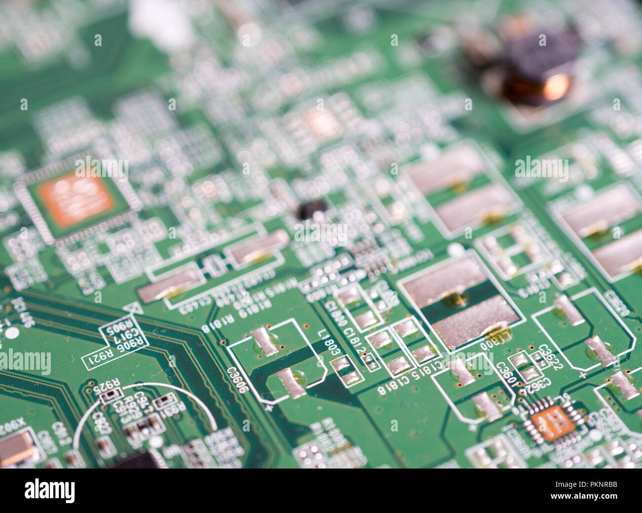 Detail computer motherboard printed hi-res stock photography and images ...