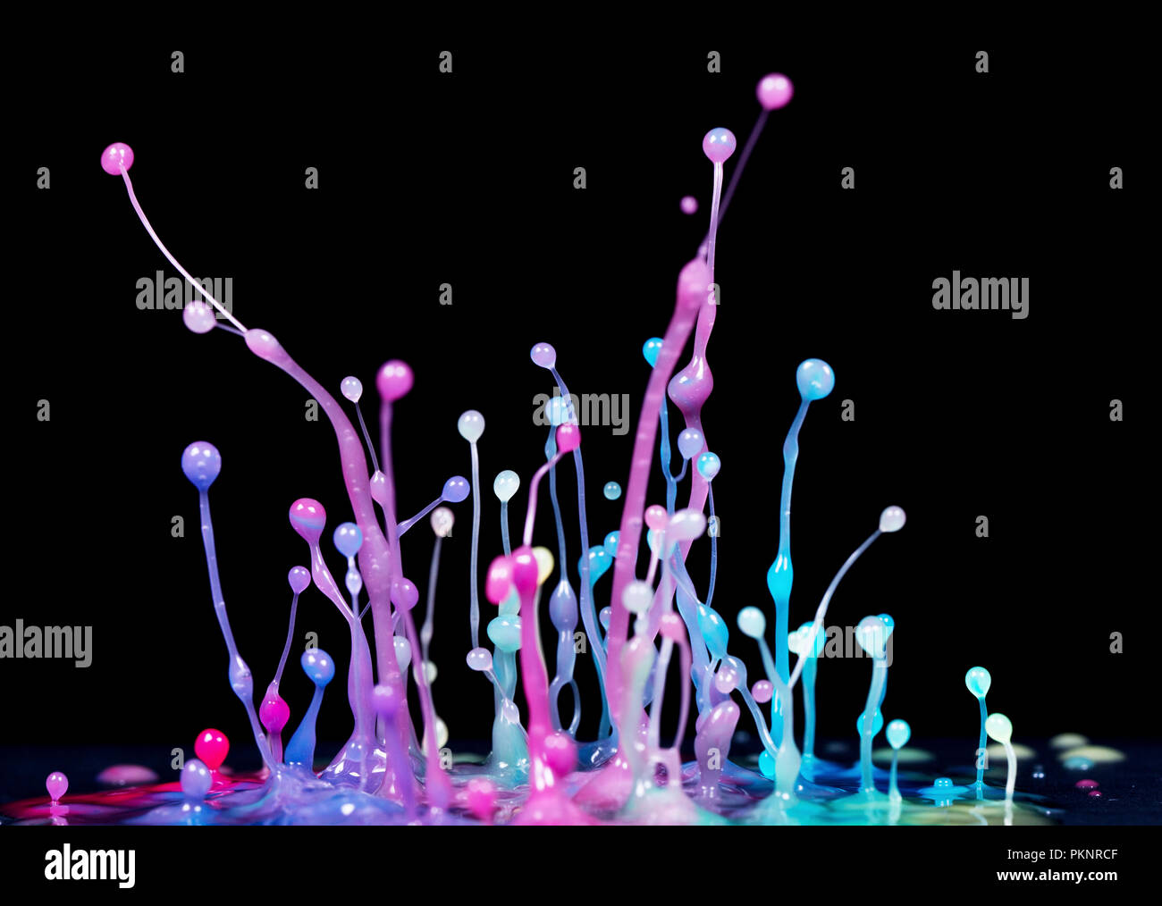 Splashed colour hi-res stock photography and images - Alamy