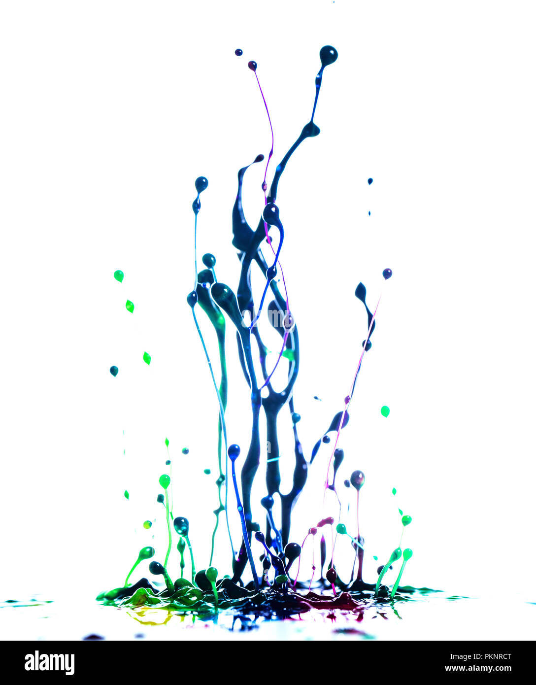 Splashed colour hi-res stock photography and images - Alamy