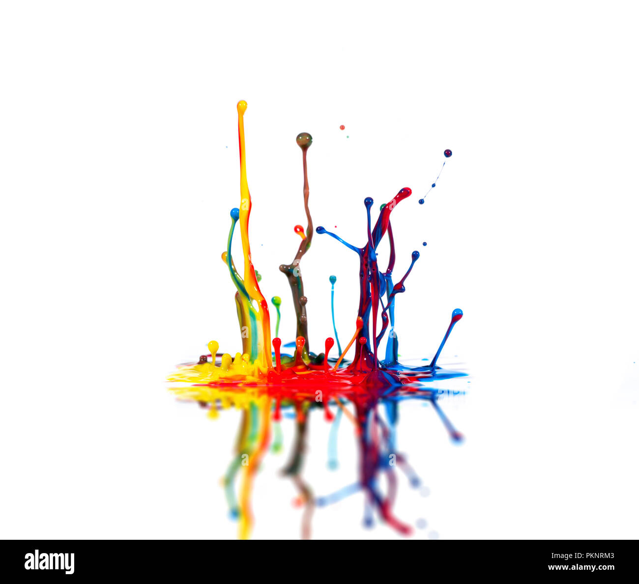 Splashed colour hi-res stock photography and images - Alamy