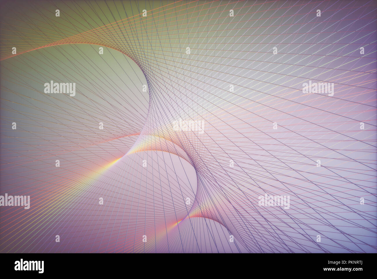 Abstract curved lines and patterns, illustration Stock Photo - Alamy