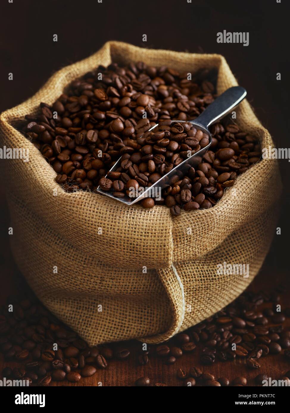 Sack of beans hi-res stock photography and images - Alamy