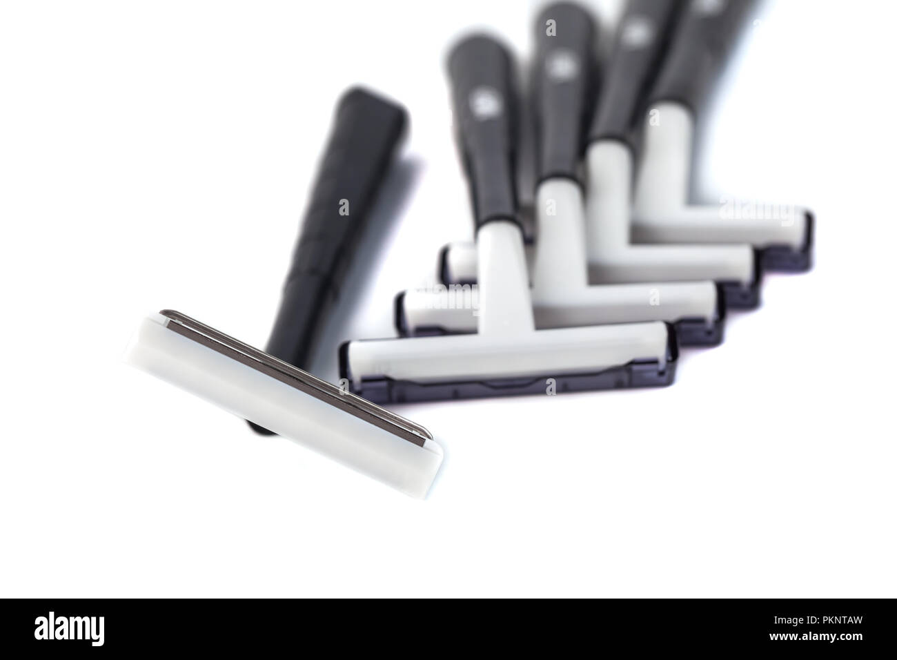 Shaving razors isolated on a white background Stock Photo - Alamy