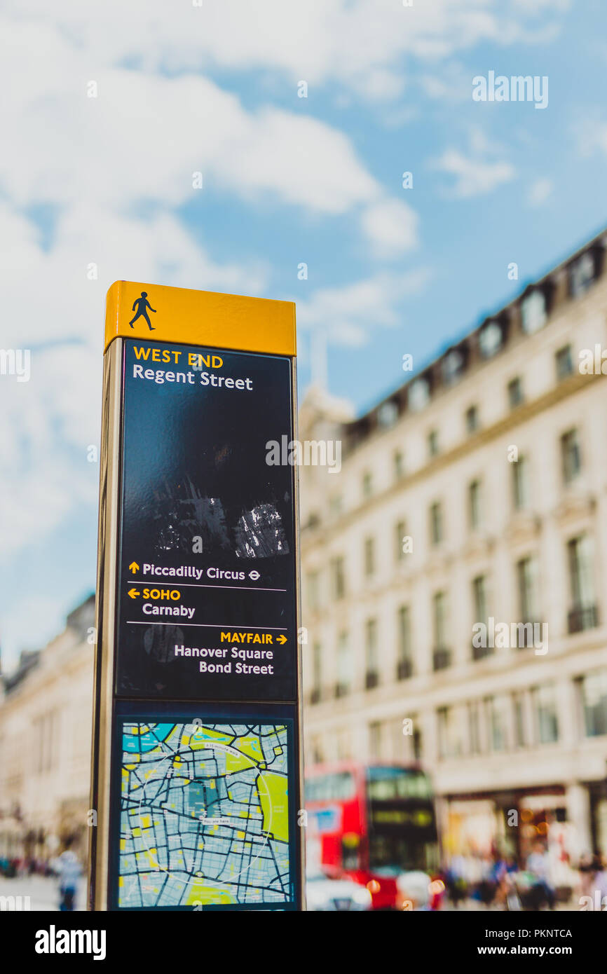 LONDON, UNITED KINGDOM - August 13th, 2018: architecture in London city ...