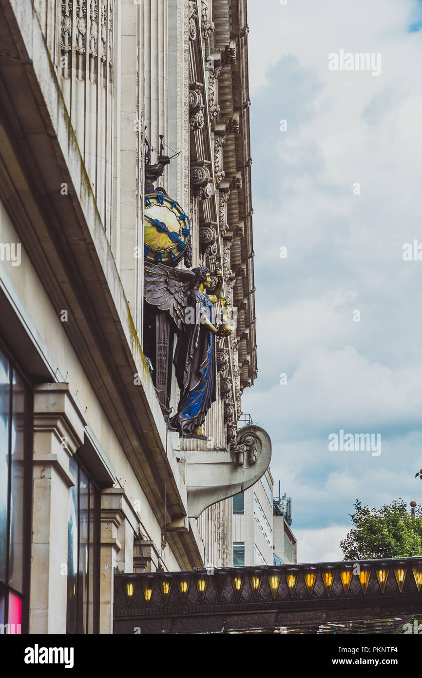LONDON, UNITED KINGDOM - August 20th, 2018: the Selfridges building in ...