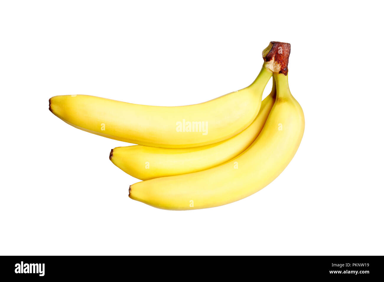 Bunch of bananas isolated on white background. High resolution photo ...