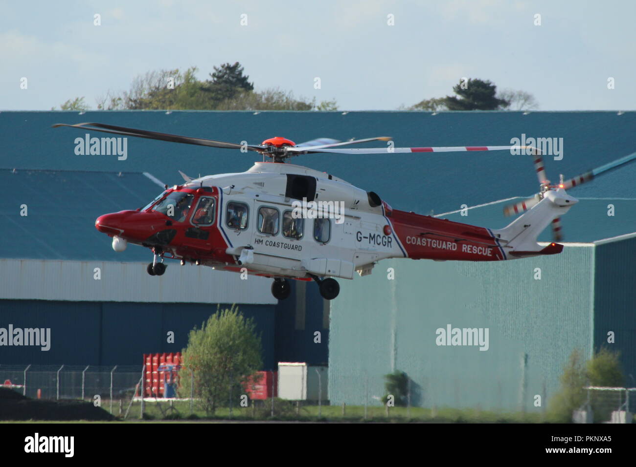 G-MCGR, an AgustaWestland AW189 operated by Bristow Helicopters on ...