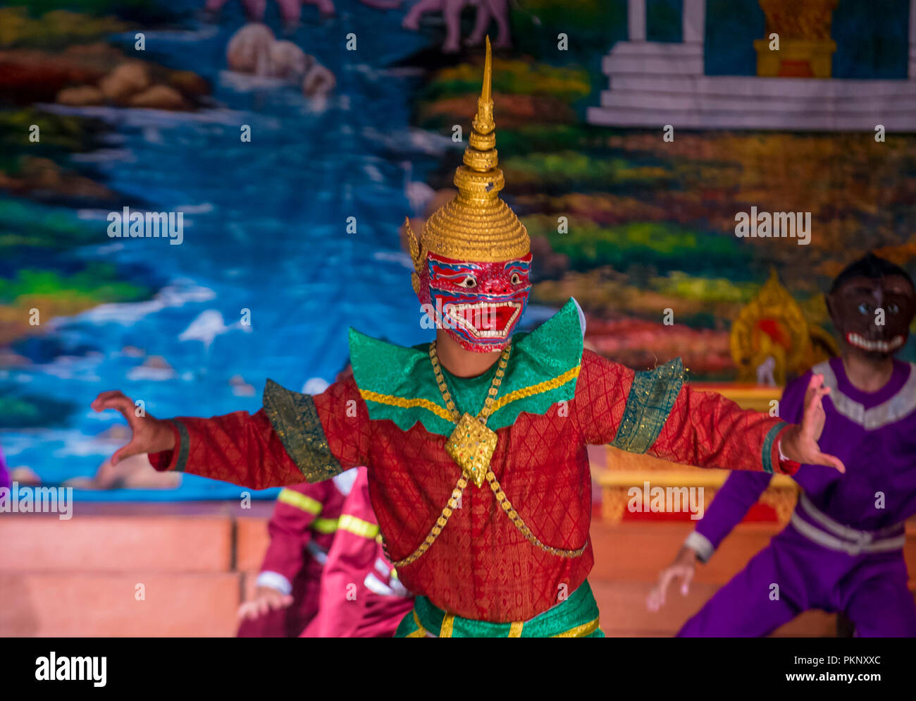 Laos dance hi-res stock photography and images - Alamy