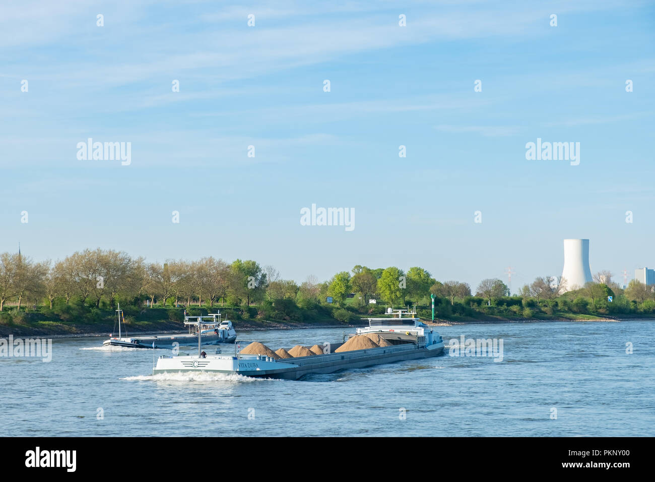 Rhine river barge hi-res stock photography and images - Alamy Rhine river barge hi-res stock photography and images - Alamy