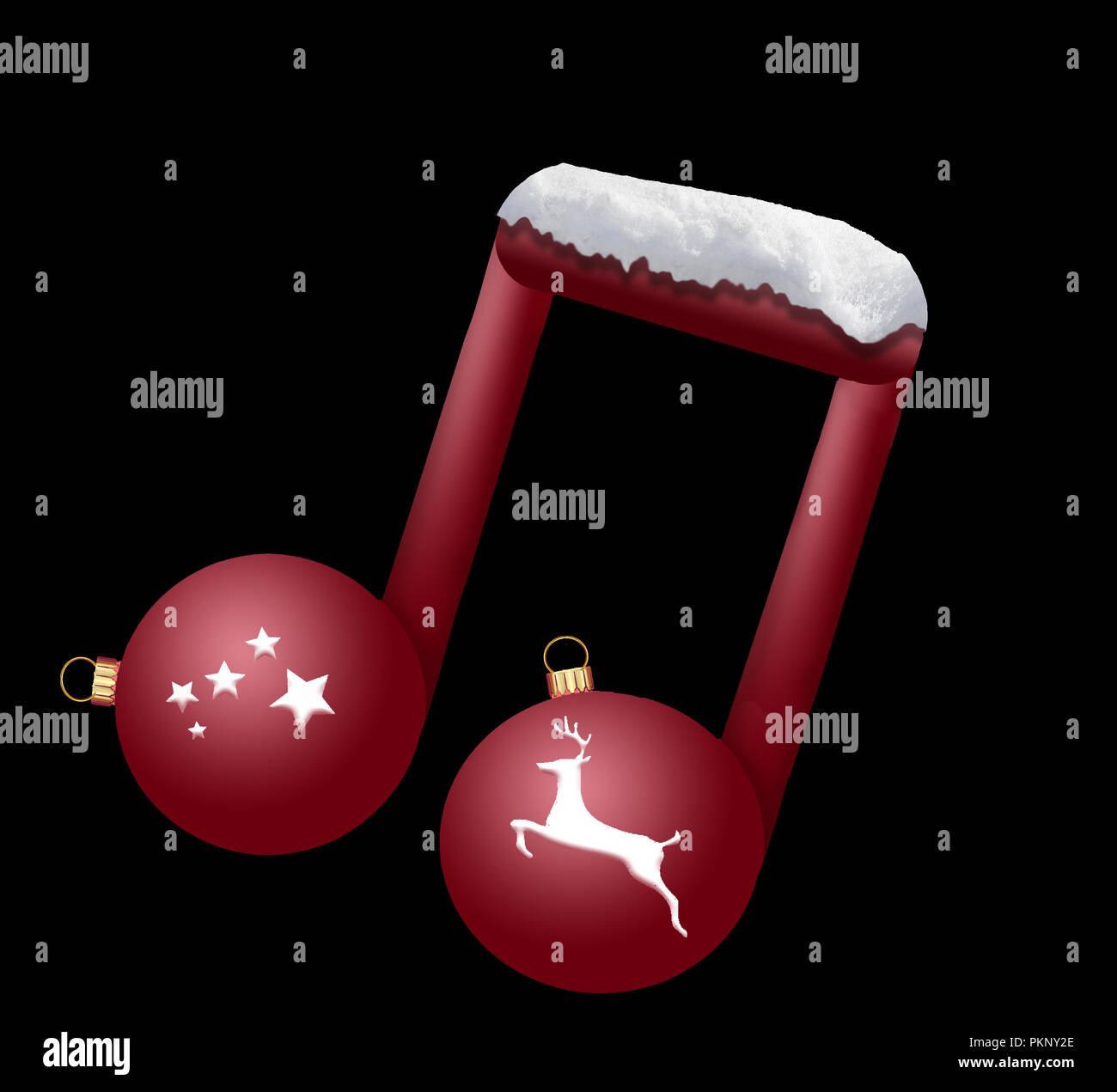 Musical notes clipart hi-res stock photography and images - Alamy