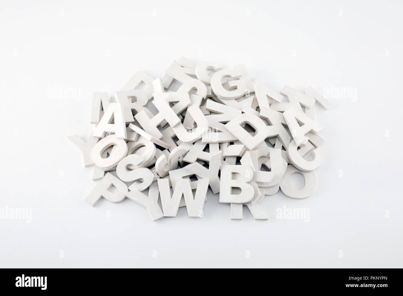 Pile of alphabet letters hi-res stock photography and images - Alamy