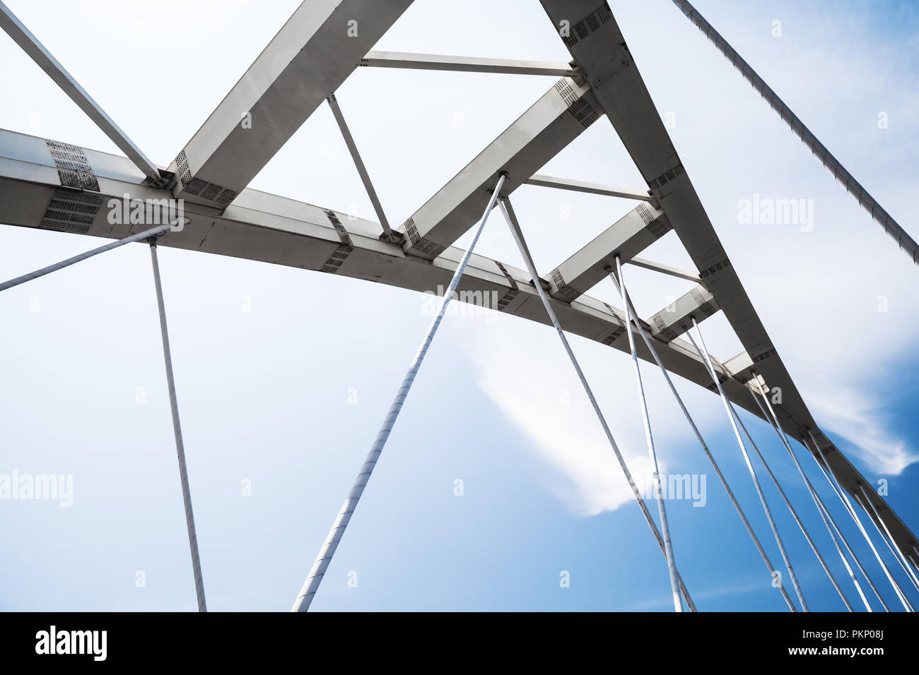 Cable stayed arch structure hi-res stock photography and images - Alamy
