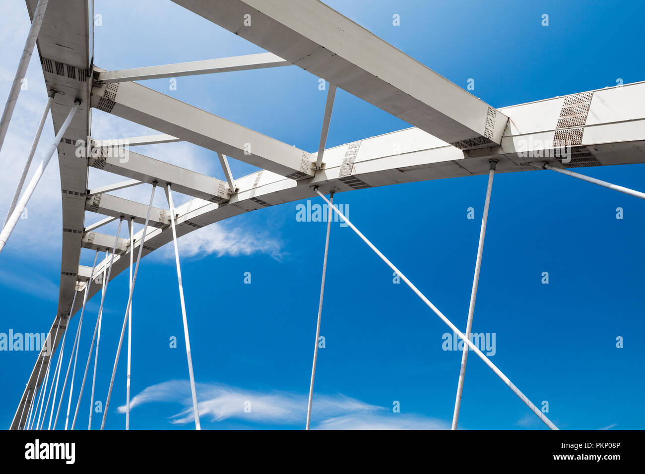 Cable stayed arch structure hi-res stock photography and images - Alamy