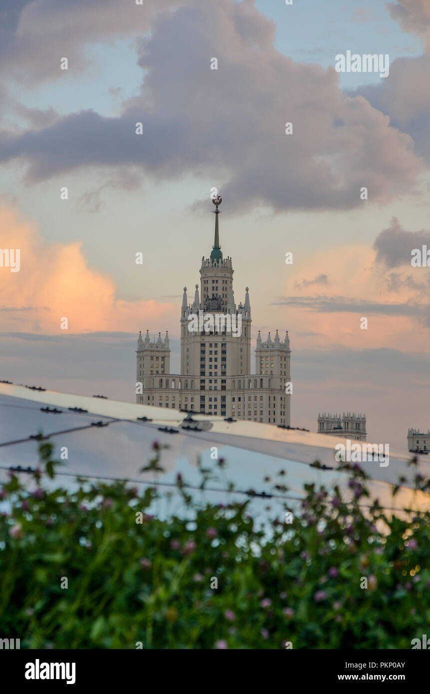 Seven Sisters Building, Moscow, Russia Stock Photo - Alamy
