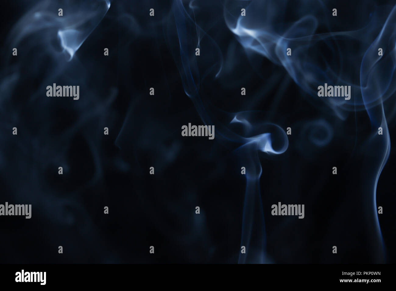 Abstract Smoke on Black Background Stock Photo - Alamy