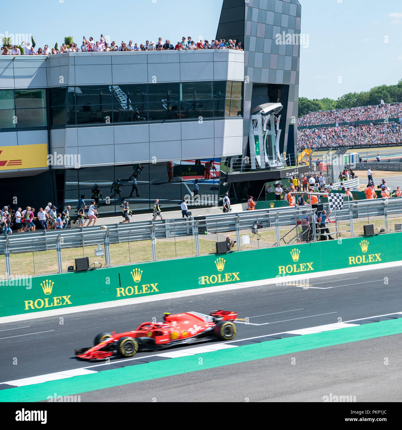 2018 british grand prix silverstone circuit hi-res stock photography ...