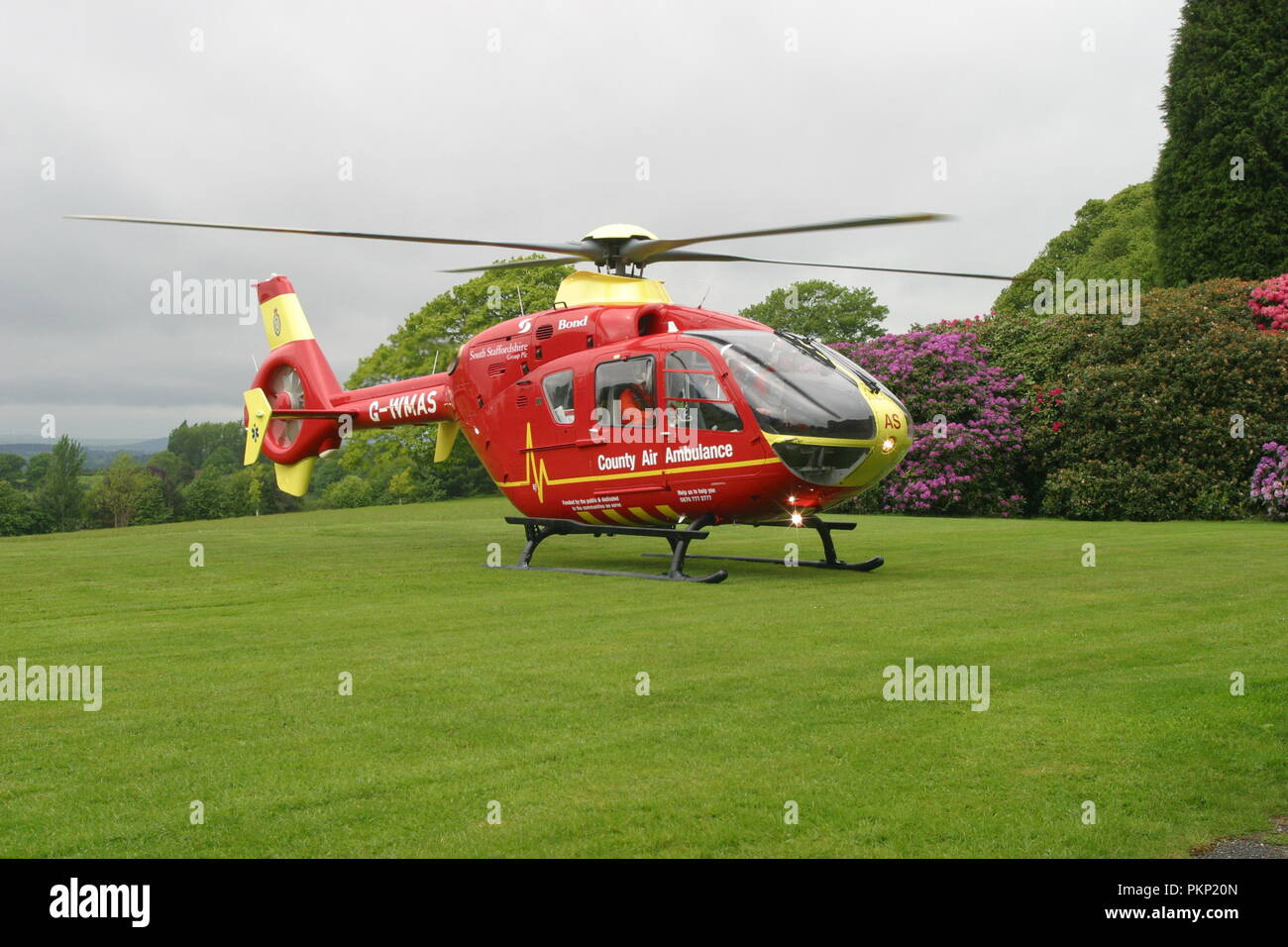 WEST MIDLANDS AIR AMBULANCE Stock Photo - Alamy