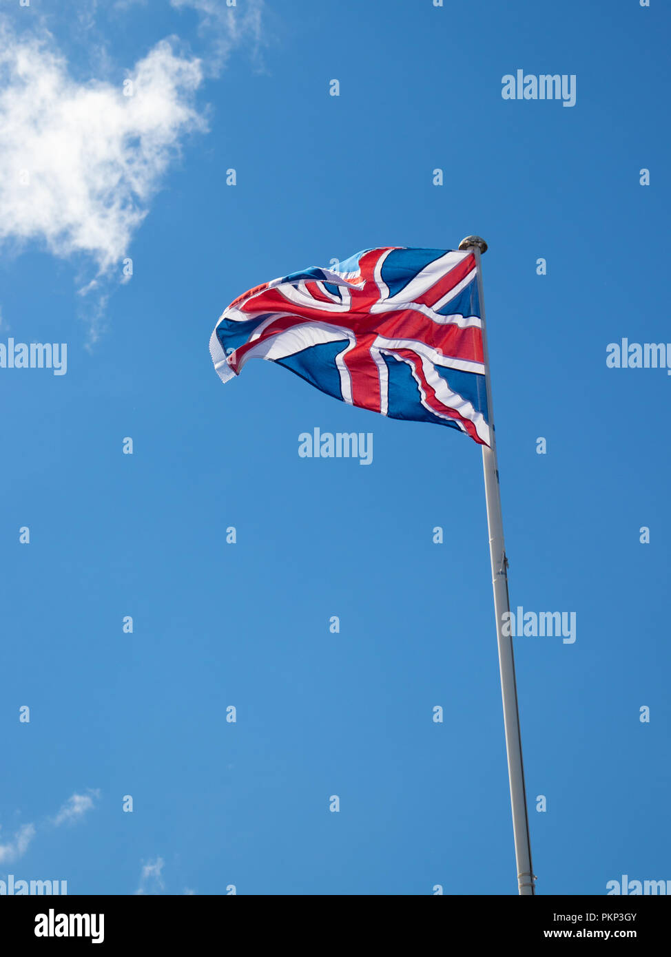 Flying flag hi-res stock photography and images - Alamy