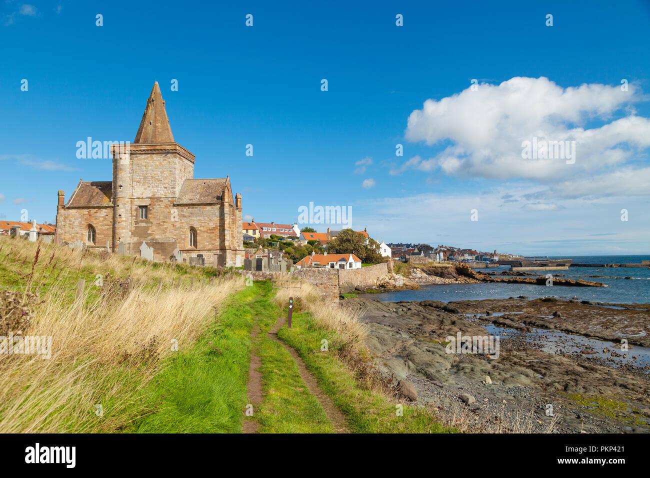 St monans auld kirk scotland hi-res stock photography and images - Alamy
