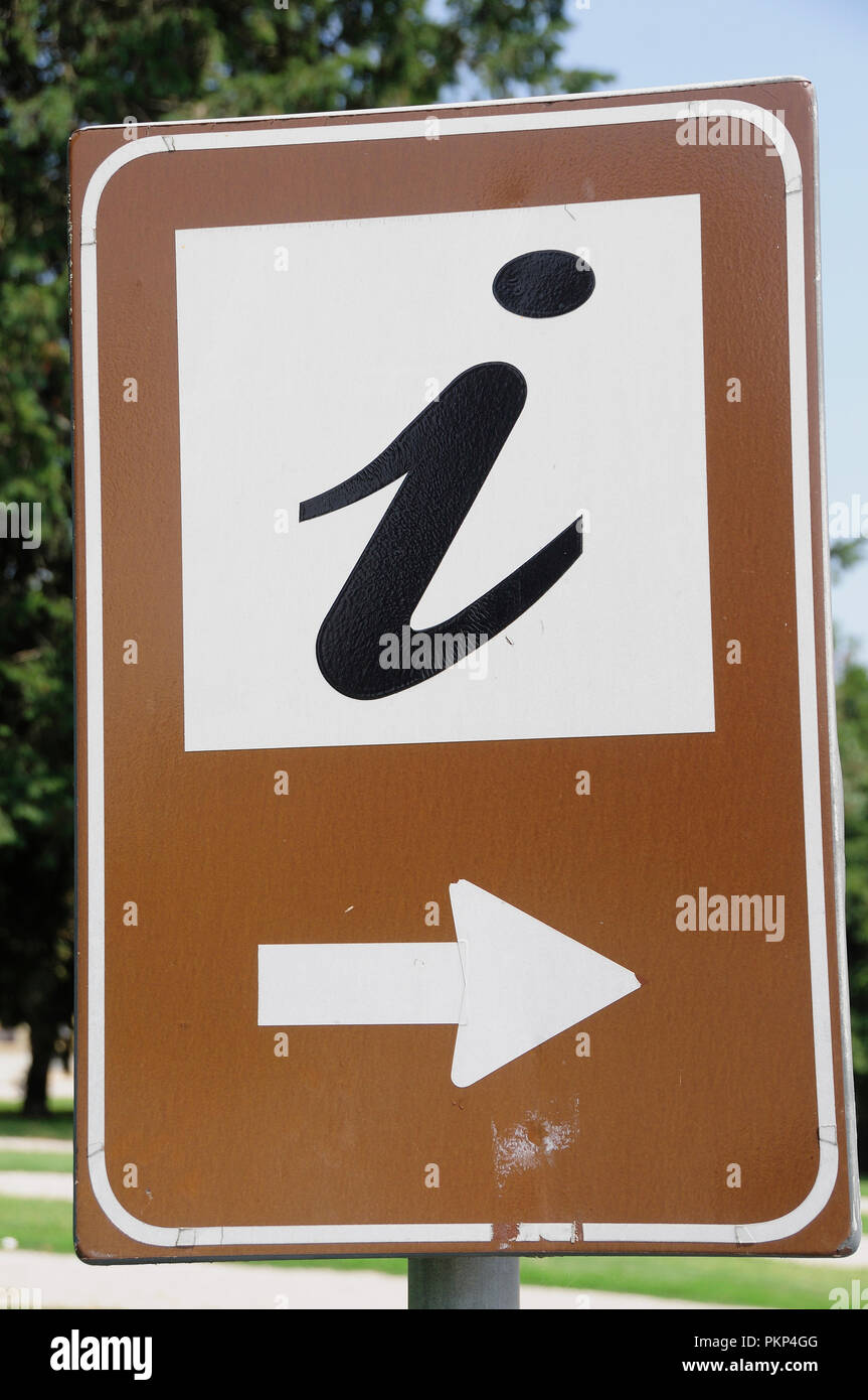 Italy,Veneto, Lake Garda, information sign Stock Photo - Alamy