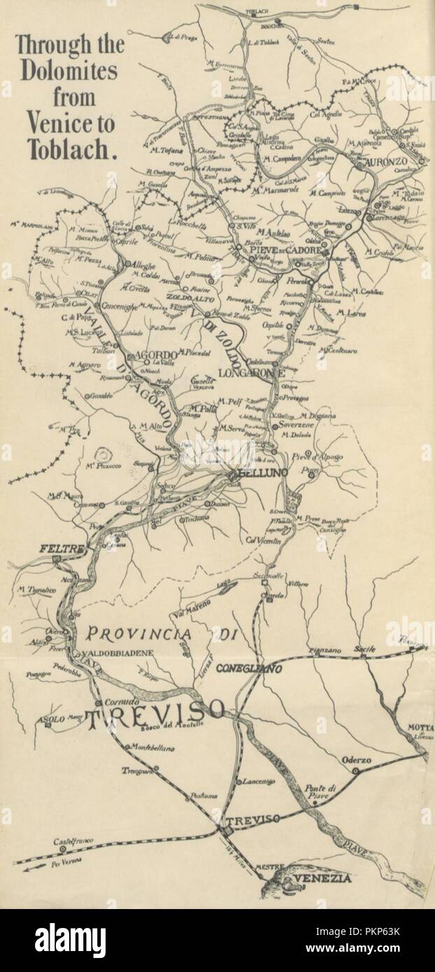Image from page 8 of 'Through the Dolomites from Venice to Toblach ...