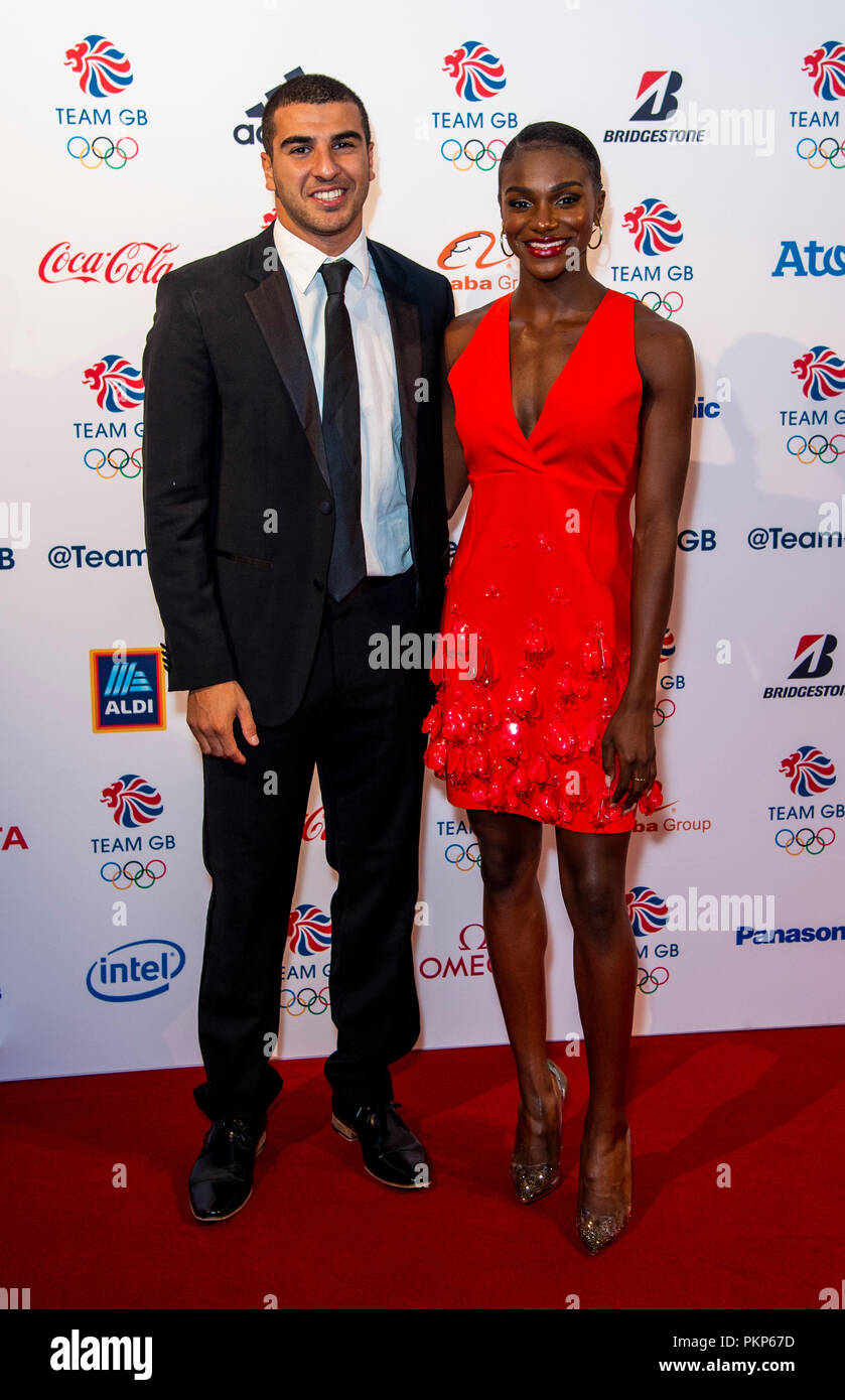 Team GB Ball - Red Carpet Arrivals 2018 Stock Photo - Alamy